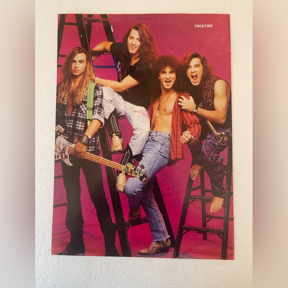 Metal Edge | Art | Trixter Band Pinup | Poshmark